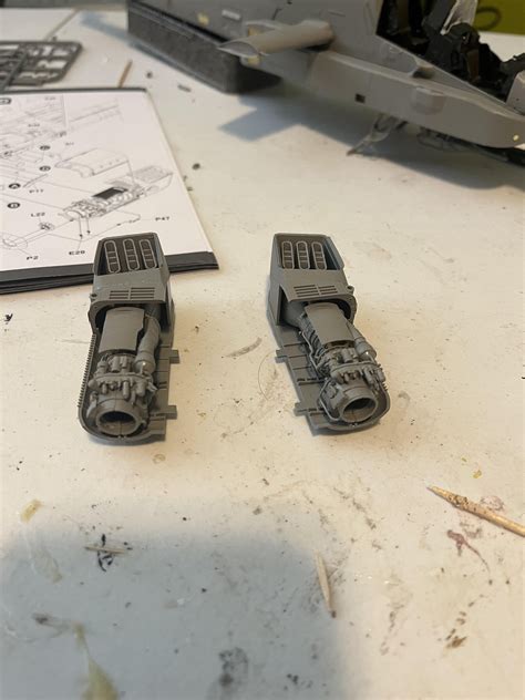 After Probably 100 Parts The Apache Engines Are Done Rmodelmakers