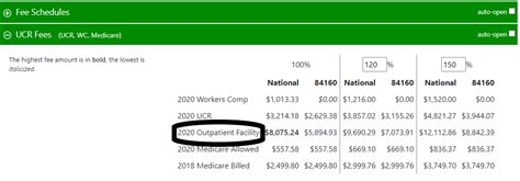 ucr fees