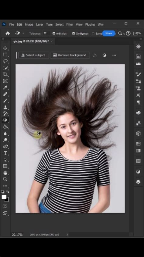 Tweety Pie Edits Remove Hair Background Like Professional With Refine Hair Tool In Photoshop
