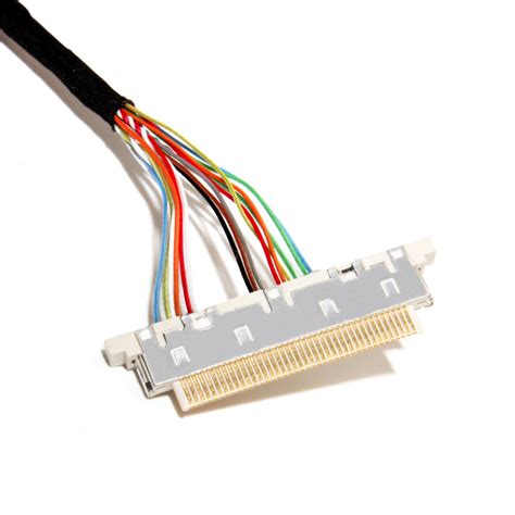 40 Pin 20 Pin Lvds Cable Assembly Hrs Df14 20s 1 25c Aces 50204 040 88441 040
