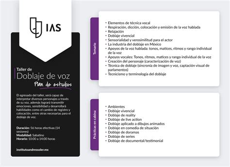 Taller De Doblaje De Voz Instituto Andrés Soler