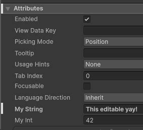 How Can I Leave An Attribute Editable Via Uibuilder Inspector After Its Value Is Set
