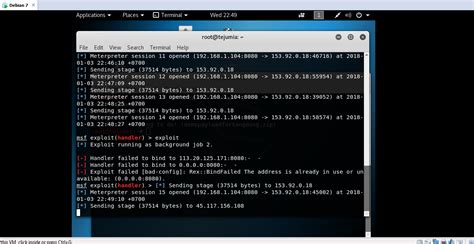 Exploit Failed Rexbindfailed The Address Is Already In Use Or Unavailable · Issue 9381