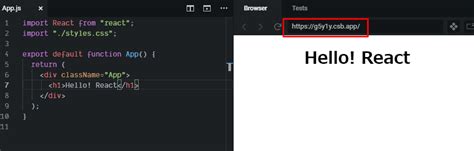 Codesandboxでreact学習用の開発環境をサクっと作ろう Javascript Qiita