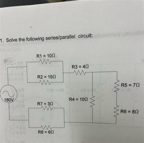 Solved Solve Foreirpat All Resistors And Total