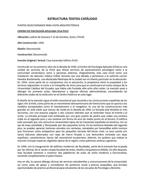 Texto Cpsa Puce Pdf