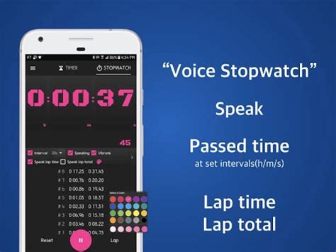 Speaking Timer Voice Stopwatch Mod APK Free Download FileCR