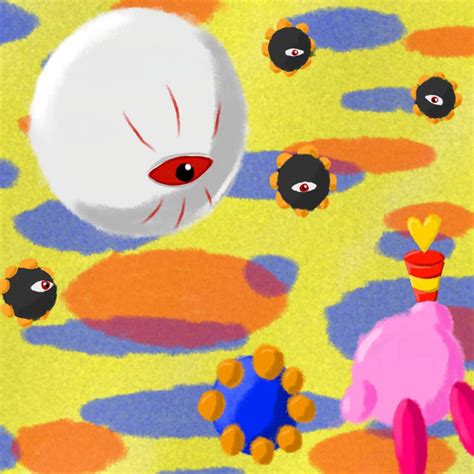 Kirby And Gooey In The Hyperzone By Halberd1art On Deviantart