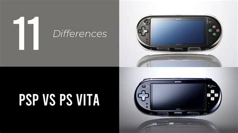 11 Differences Psp Vs Ps Vita YouTube