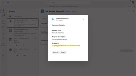 Send Task Approval Request Using Activity Feed Notification Graph Apis