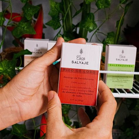 Recarga Desodorante En Barra Pico De Loro Coco Salvaje Bnatural