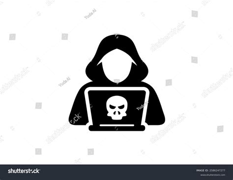 Hacker Icons Bug Virus Crack Worm Stock Vector Royalty Free 2586247277 Shutterstock