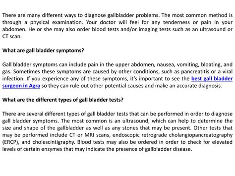 PPT How To Recognize Gallbladder Symptoms Understand What They Mean
