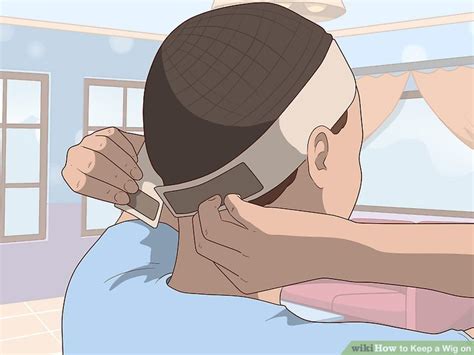 Simple Ways To Keep A Wig On WikiHow Simple Ways To Keep A Wig On WikiHow