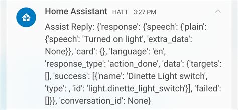 Conversation Process Service Voice Assistant Home Assistant Community