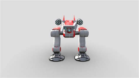 Bipedal Robot 3d Model By Finn2006 [a3c7097] Sketchfab