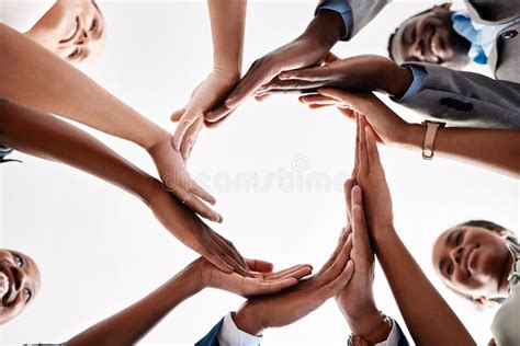 Team Huddle Hands