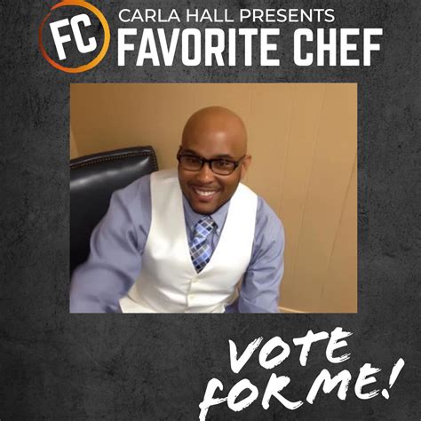 Antoine Johnson Favorite Chef Presented By Carla Hall