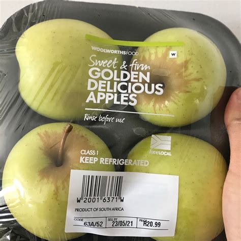 Woolworths Food Golden Delicious 4 In A Pack Reviews Abillion