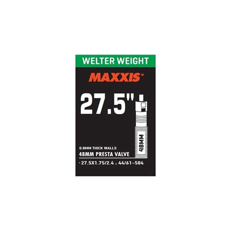 Maxxis Welter Weight Ultralight 275 X 17524 48mm Tube Here