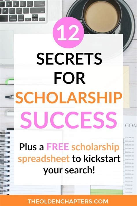 12 Secrets To Winning Scholarships The Olden Chapters In 2024