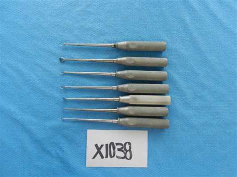 Ruggles Codman Boss Surgical Bone Ring Curettes Lot Of 7 Ringle Medical Supply Llc