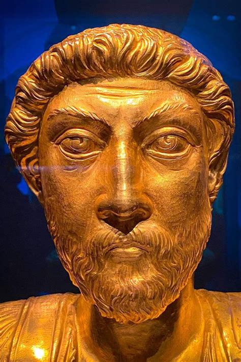 Marcus Aureliusun Altın Büstü İtalyada Rehber Ahmet Aybar