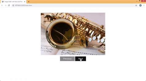 Image Slider With Next And Previous Buttons Using Html Css And Javascript Lumeo Academy Youtube