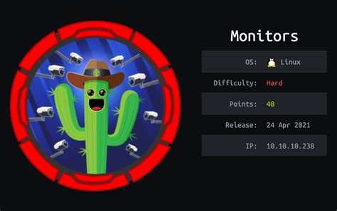 hackthebox — monitors as always we start with nmap to… by 0xembo medium