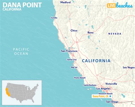 Map Of Dana Point California Live Beaches
