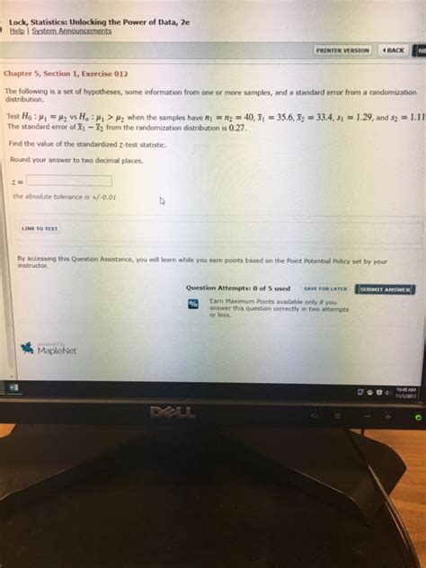 Solved Lock Statistics Unlocking The Power Of Data 2e