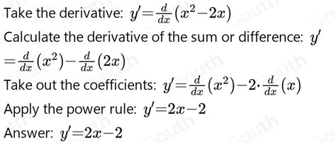 Solved Find The Derivative Dydx Using The Increment Method Not