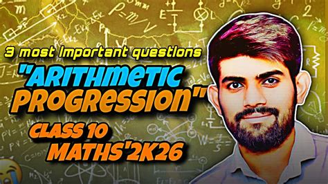 3 Most Important Questions Arithmetic Progression Class 10 Ch 5