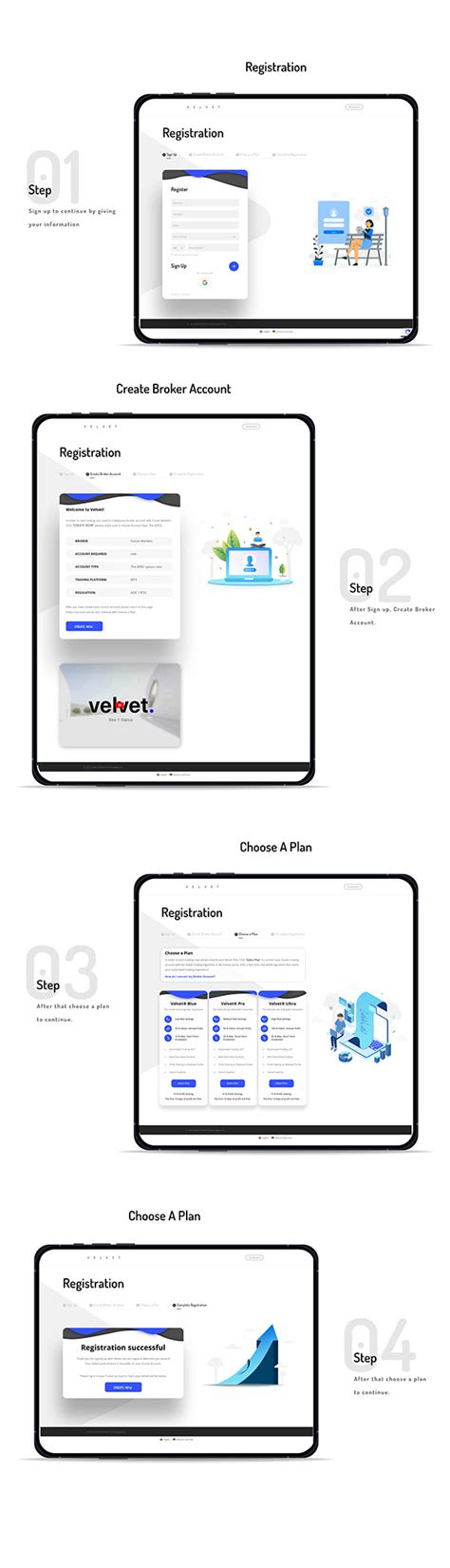 Registration Form UI Design Website Section UIUX Behance Registration Form UI Design Website Section UIUX Behance