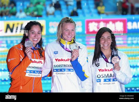 Gwangju South Korea 27th July 2019 Gold Medalist Sarah Sjoestroem