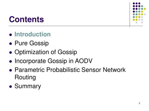 Ppt Gossip Based Ad Hoc Routing Powerpoint Presentation Free