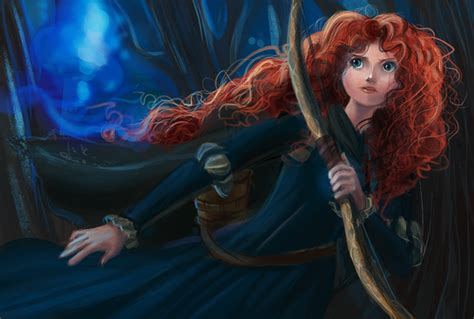 Fashion And Action More Marvelous Merida Portraits Brave Fan Art Gallery