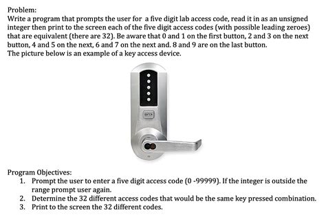 Solved Problem Write A Program That Prompts The User For A
