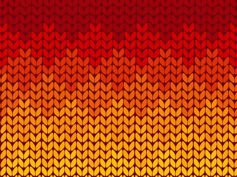 Seamless Gradient Knitted Texture Background 