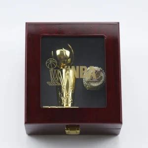 2020 Los Angeles Lakers Lebron James Nba Championship Ring And Larry Obrien Championship Trophy