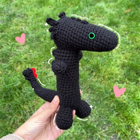 Dancing Toothless Crochet Pattern Ribblr