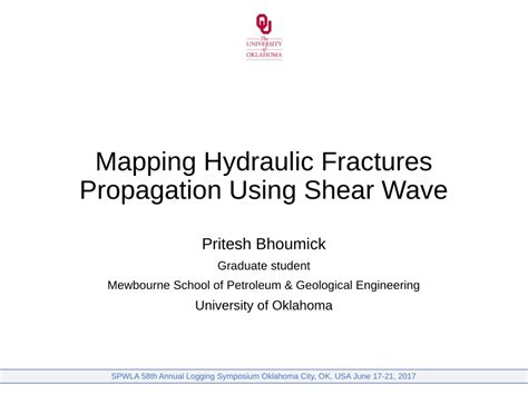 Pdf Mapping Hydraulic Fractures Propagation Using Polarized Shear Wave