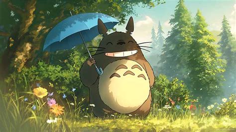 Totoro Smile Wallpaper 1920x1080