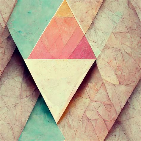 Premium Photo Seamless Pattern Abstract Triangular Shapes Ai Generative