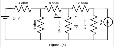 Solved Question Apply Mesh Analysis To Find Ix And Chegg Com
