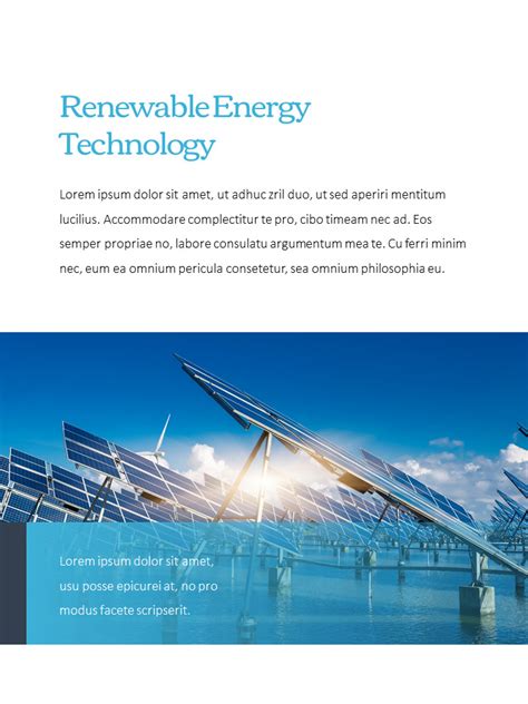 Renewable Energy Powerpoint Template