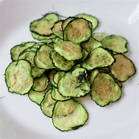 Dill Cucumber Chips In The Oven Or Dehydrator Mama Likes To Cook