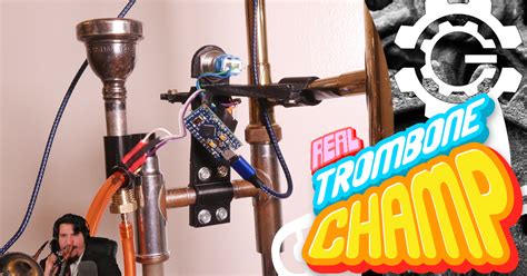 Real Trombone Champ Trombone Controller Mount By Gearomatic Download Free Stl Model