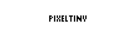 Pixeltiny Font