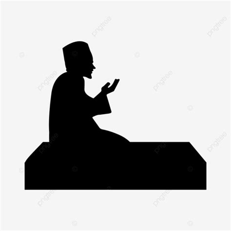 이슬람 기도 벡터 기도 이슬람교도 빌다 Png 일러스트 및 벡터 에 대한 무료 다운로드 Pngtree